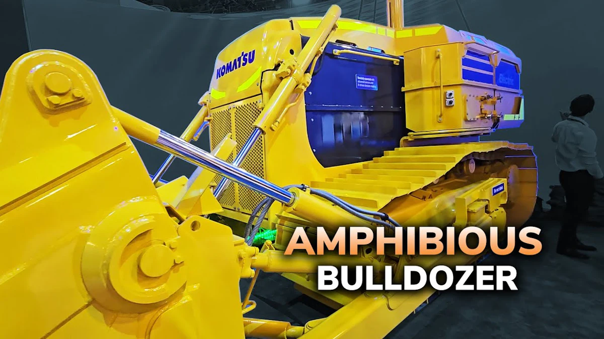 A Closer Look: Komatsu's Underwater Electric Bulldozer | Equipment World