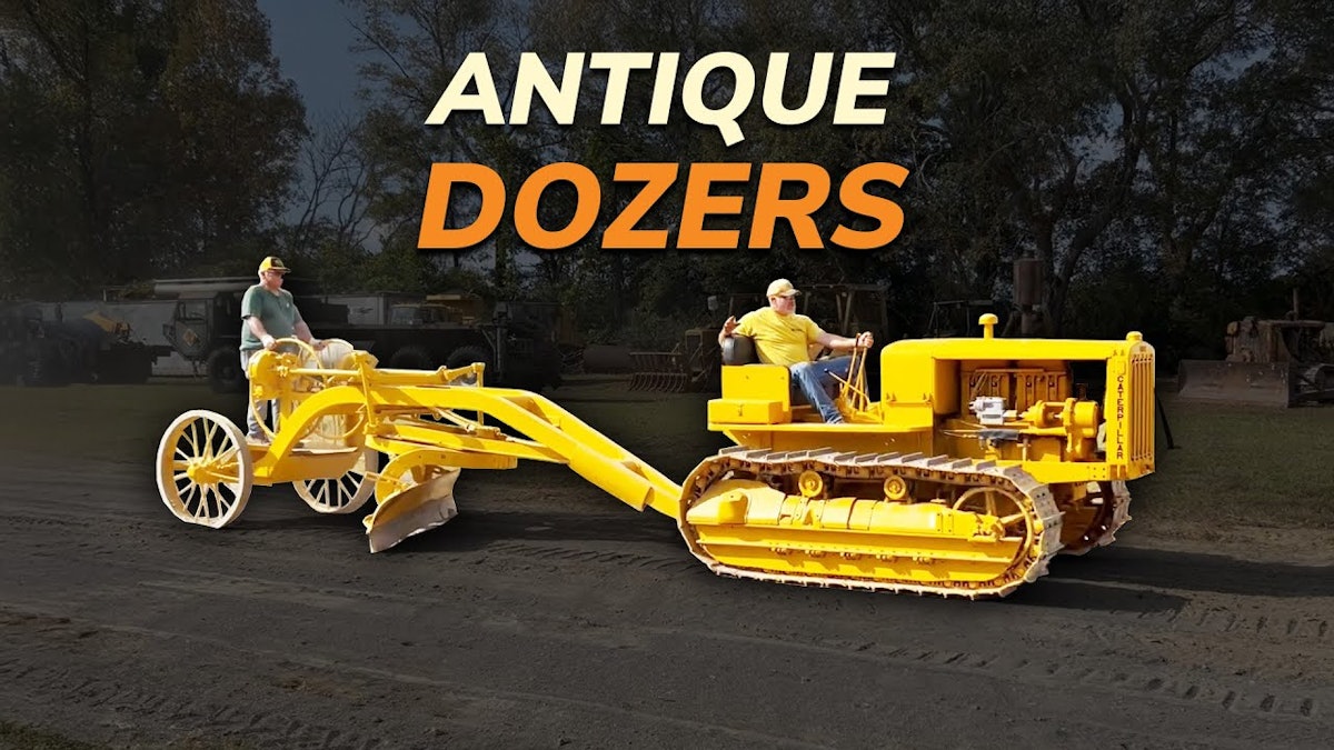Video: Classic Caterpillars, International Dozer Show Off | Equipment World