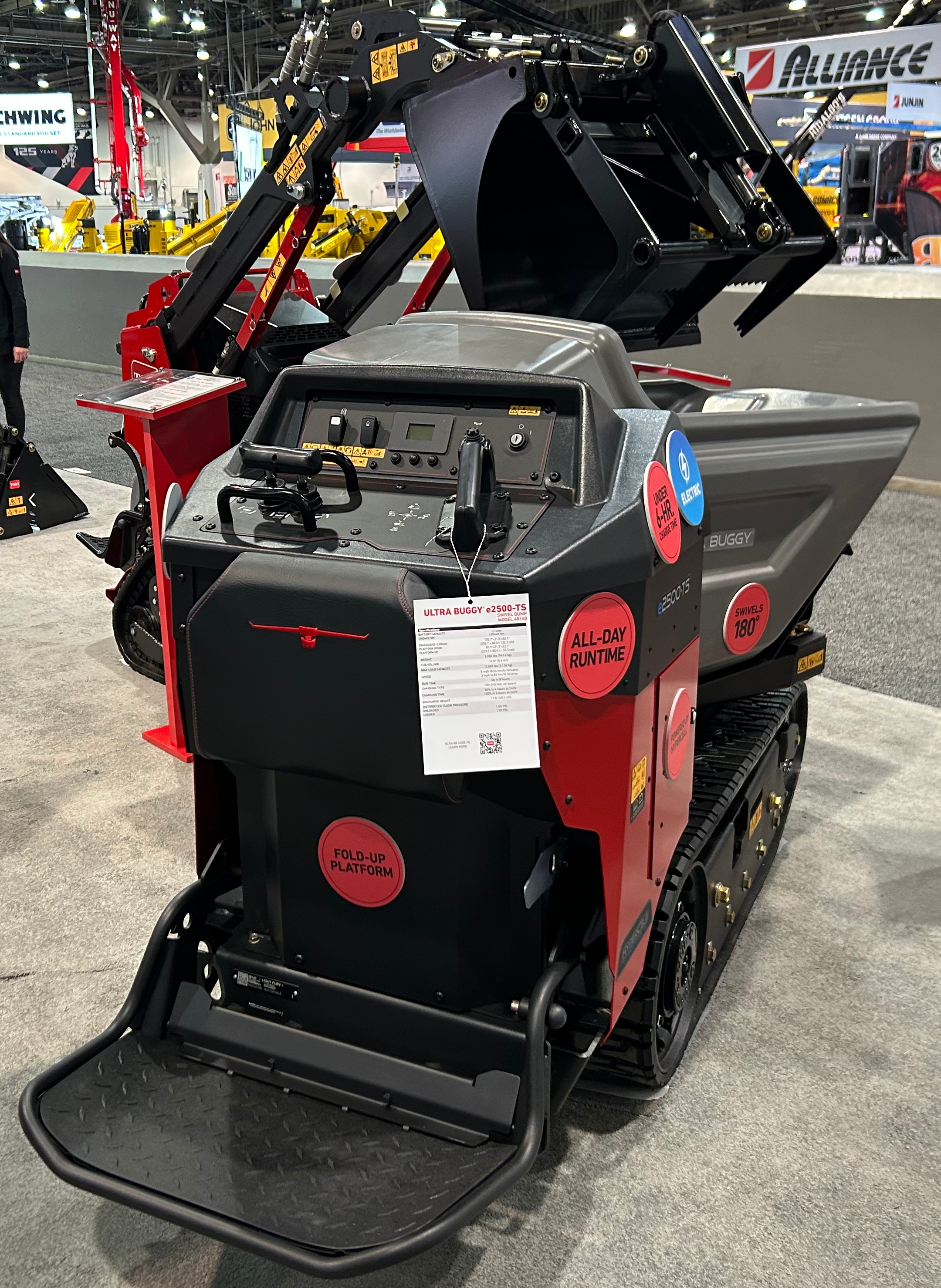 Toro unveils tracked, electric Ultra Buggies for dumping | Equipment World