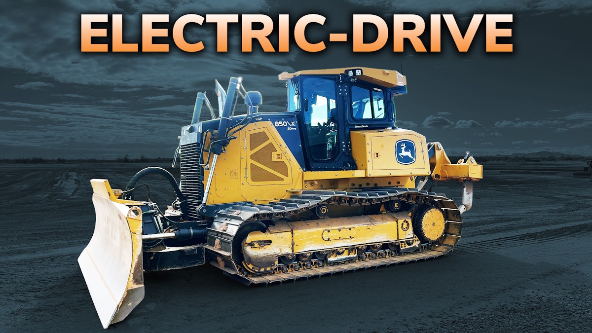 Video: Deere 850 X-Tier Electric-Drive Dozer Walkaround | Equipment World