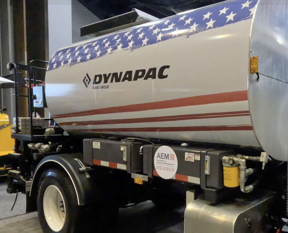 Dynapac launches DT2000 distributor truck | Equipment World