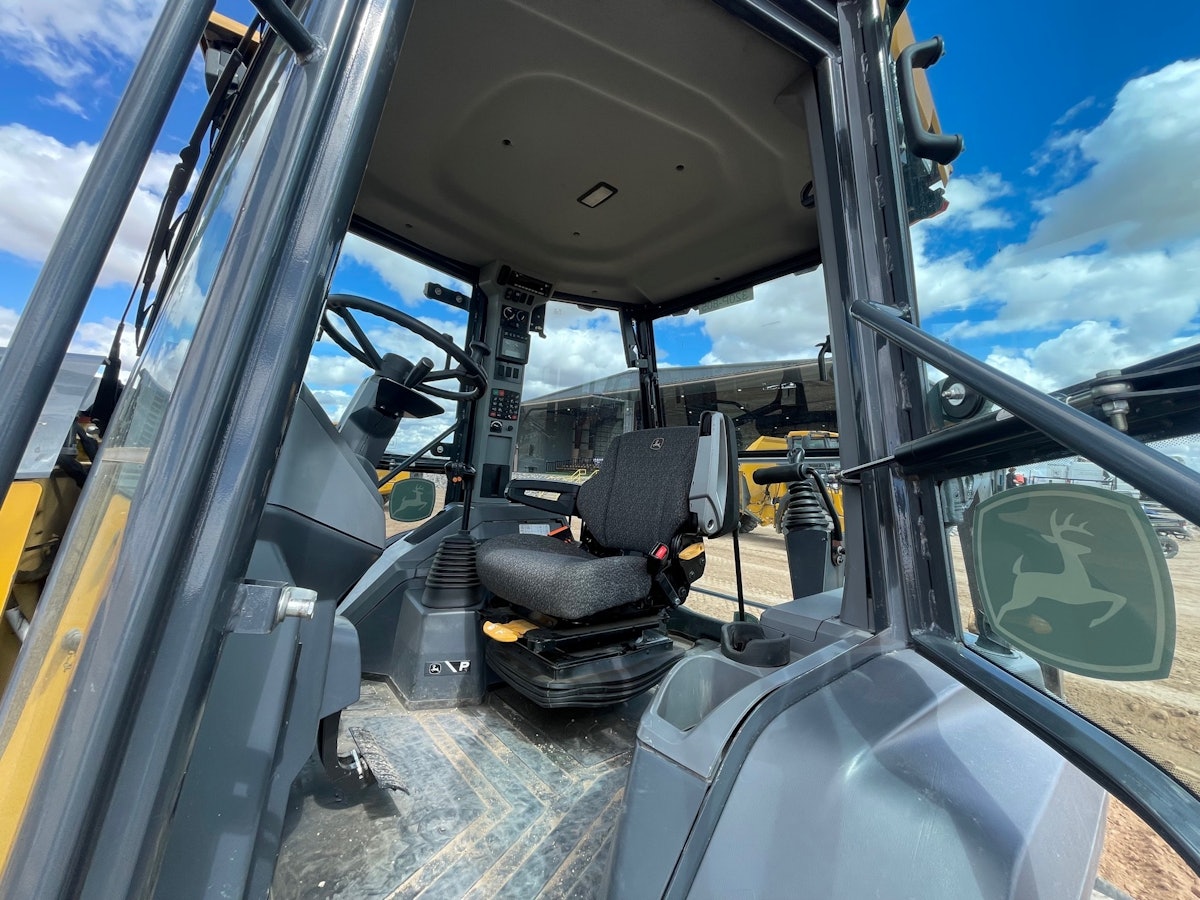 backhoe cab