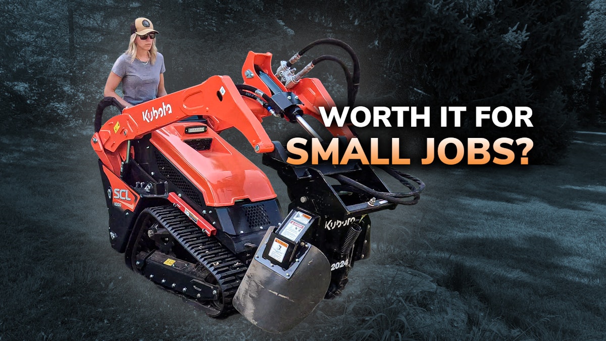 Kubota SCL1000 Stand-On Compact Loader: Field Test Review | Equipment World