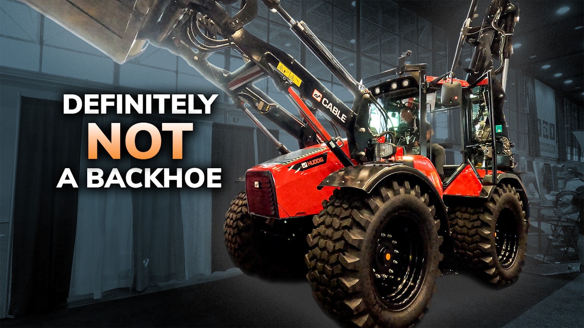 Huddig 1370 Cable Walkaround: Loader, Excavator & Lift in One | Equipment World