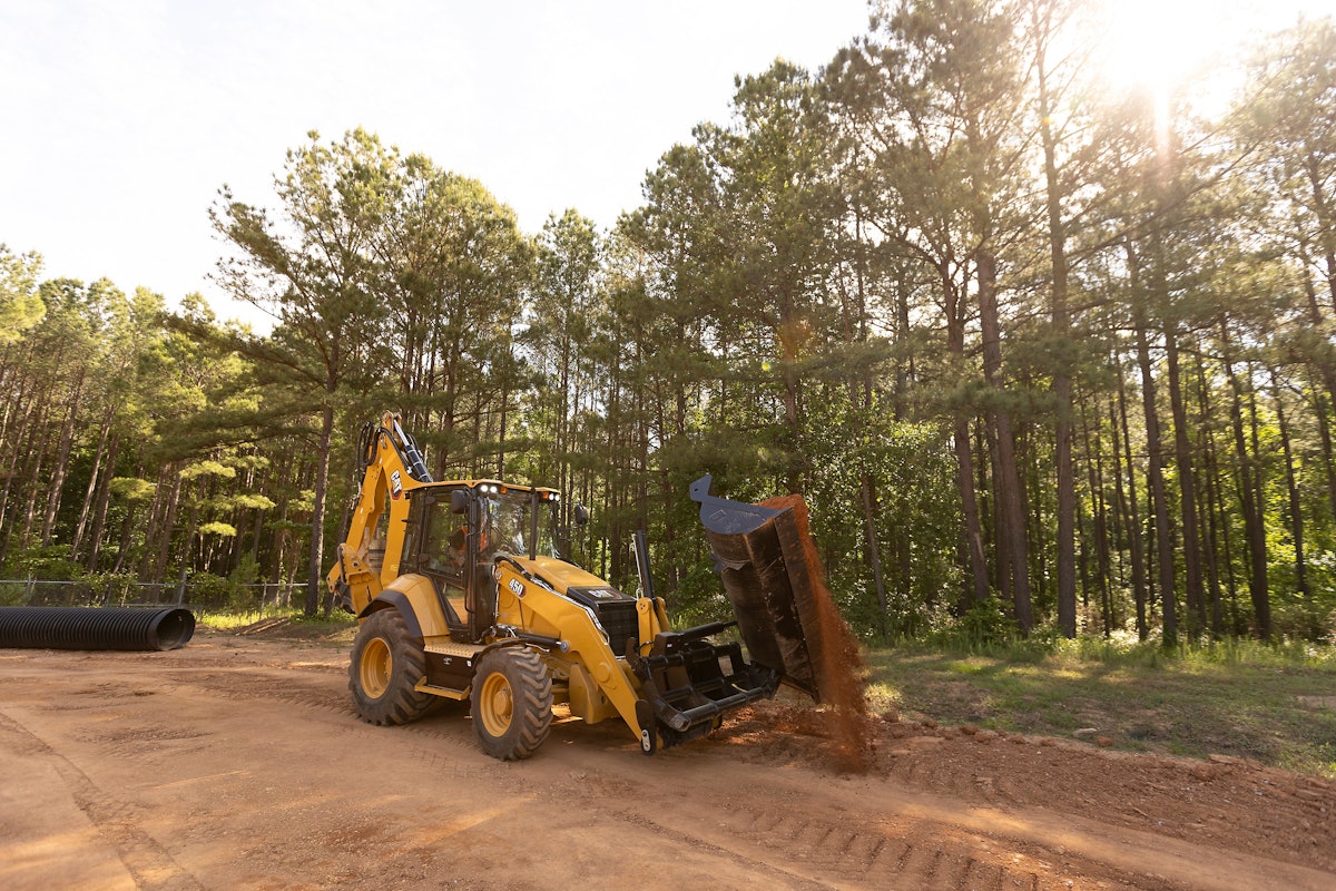 biggest backhoe cat makes