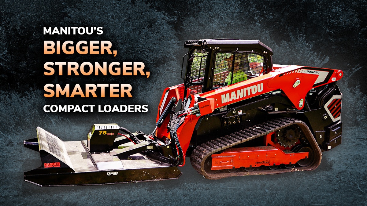 Manitou Large-Frame Compact Loaders Walkaround Tour | Equipment World