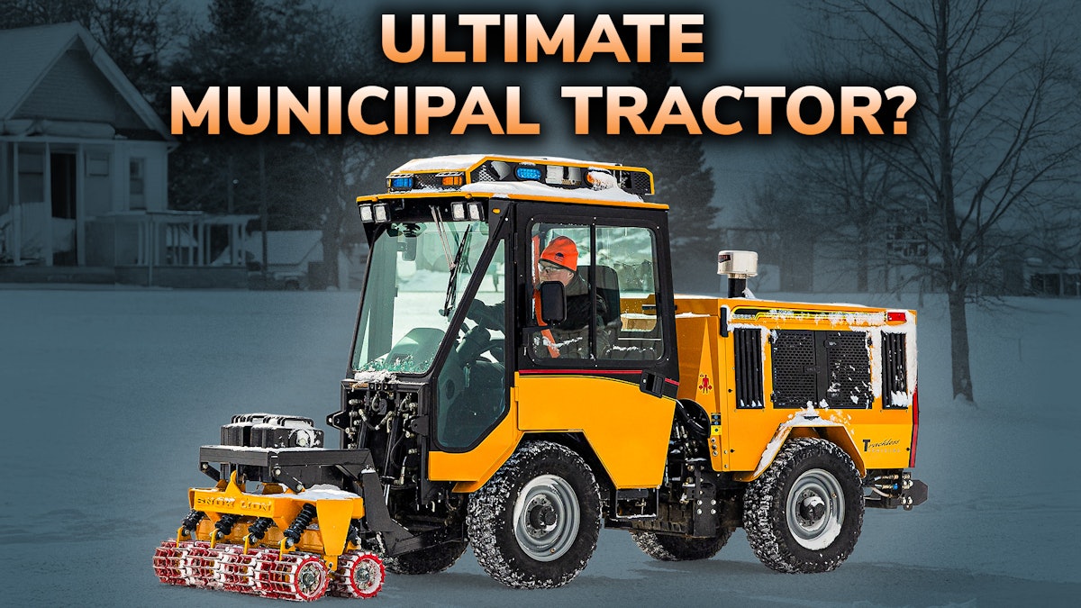 Trackless Vehicles MT7 Tractor Walkaround: 74HP & 30+ Attachments ...